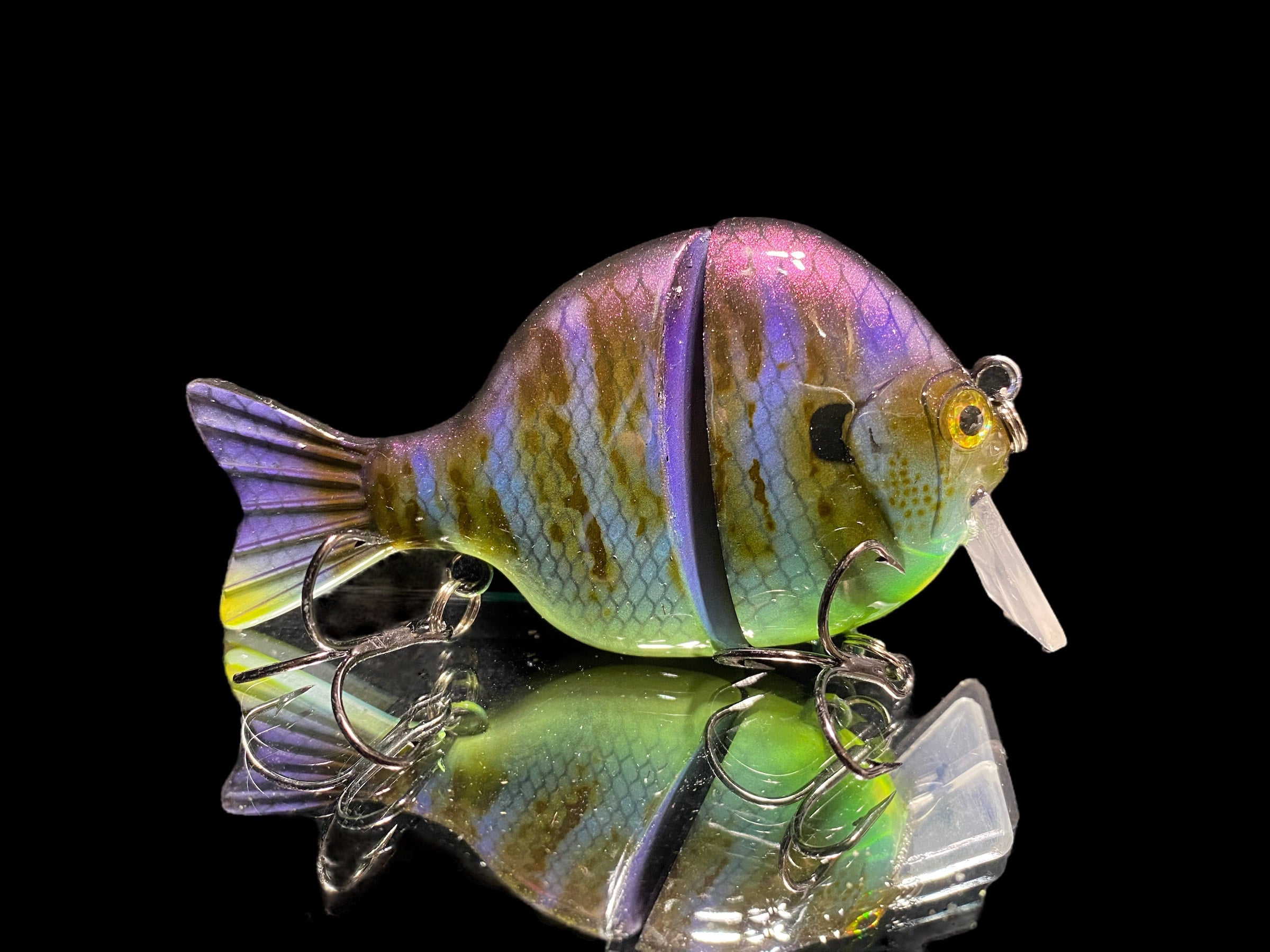 4" Bluegill Wake Bait | Clints Custom Baits